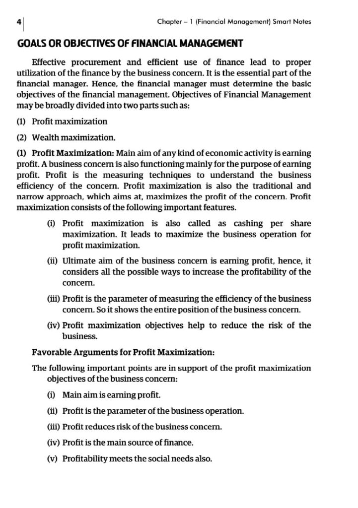 Financial Management BBA 204 - FM Notes IP University