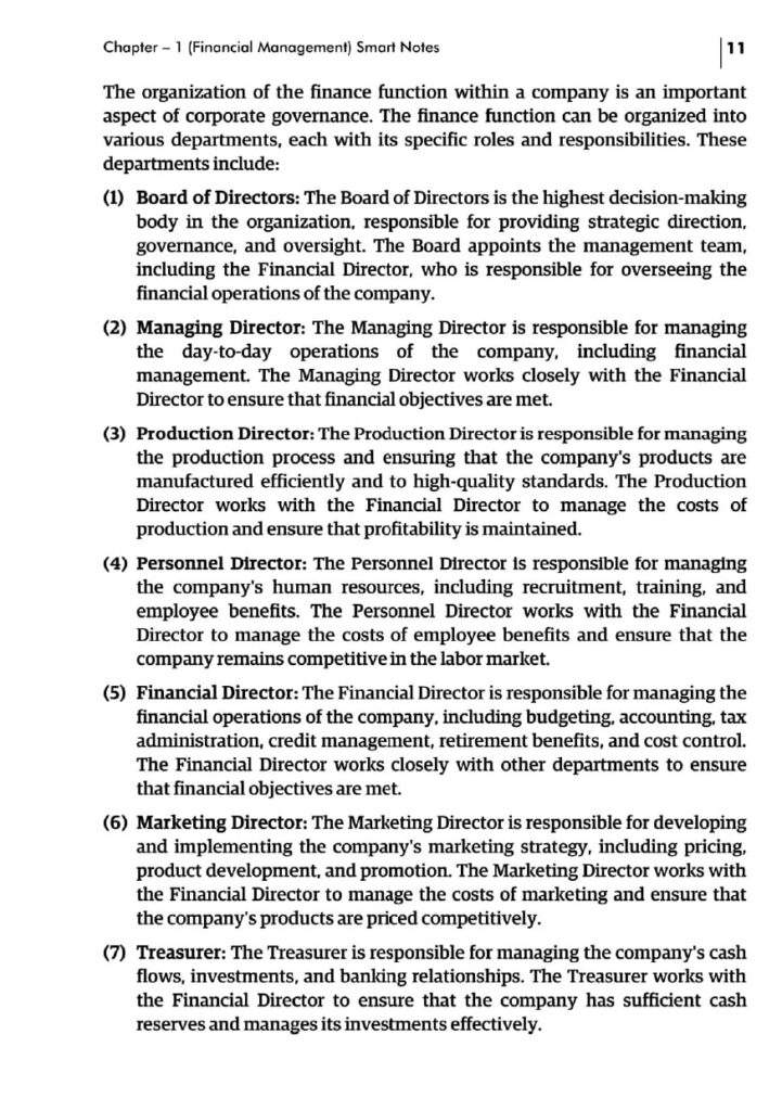 Financial Management BBA 204 - FM Notes IP University