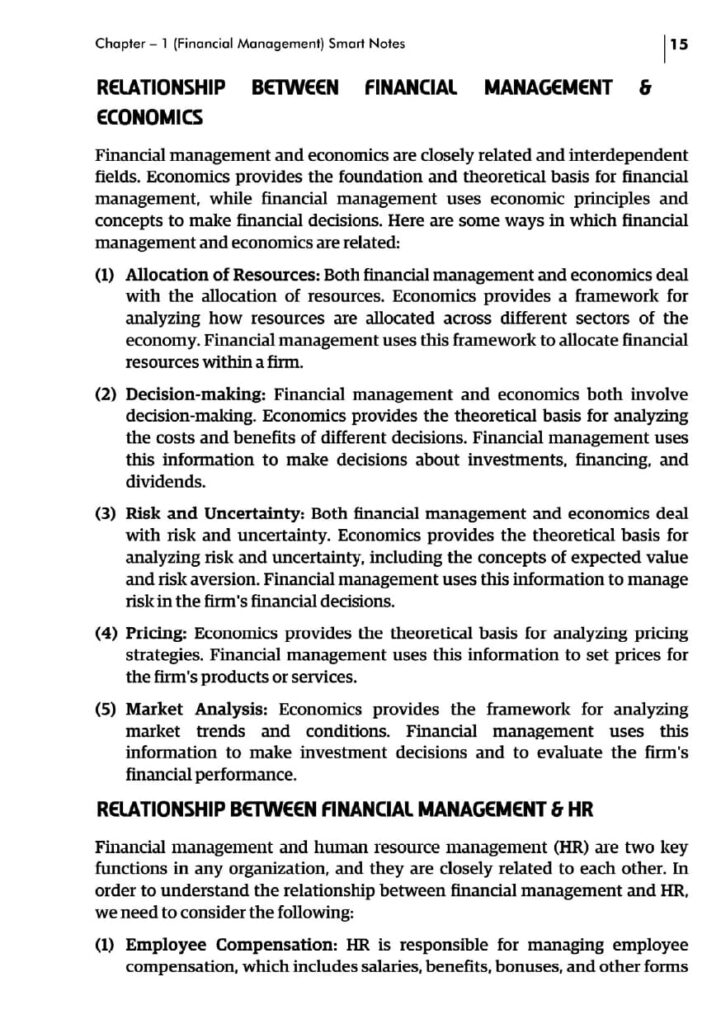 Financial Management BBA 204 - FM Notes IP University